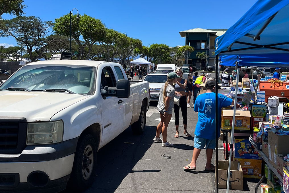 A First-hand Account of the Volunteer Response Efforts on Maui